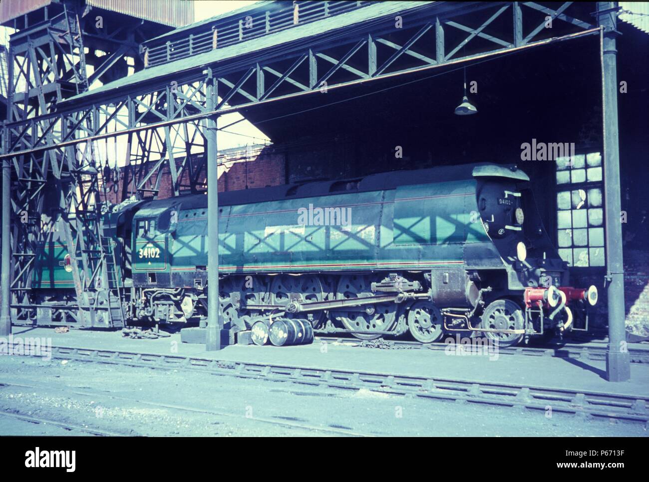 Un rebuilt bulleid hi-res stock photography and images - Alamy