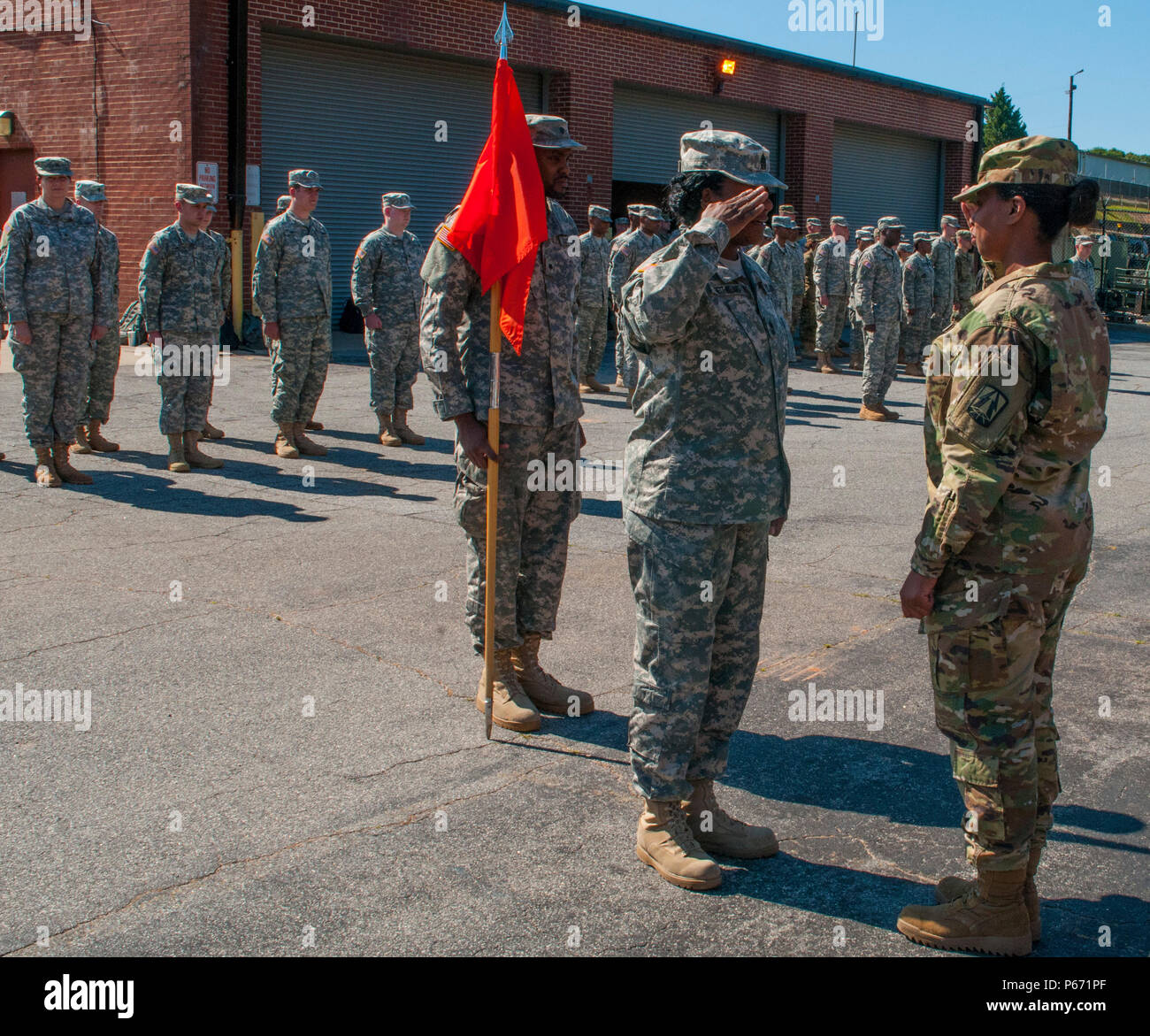 The Headquarters and Headquarters Company commander of the 335th Signal ...