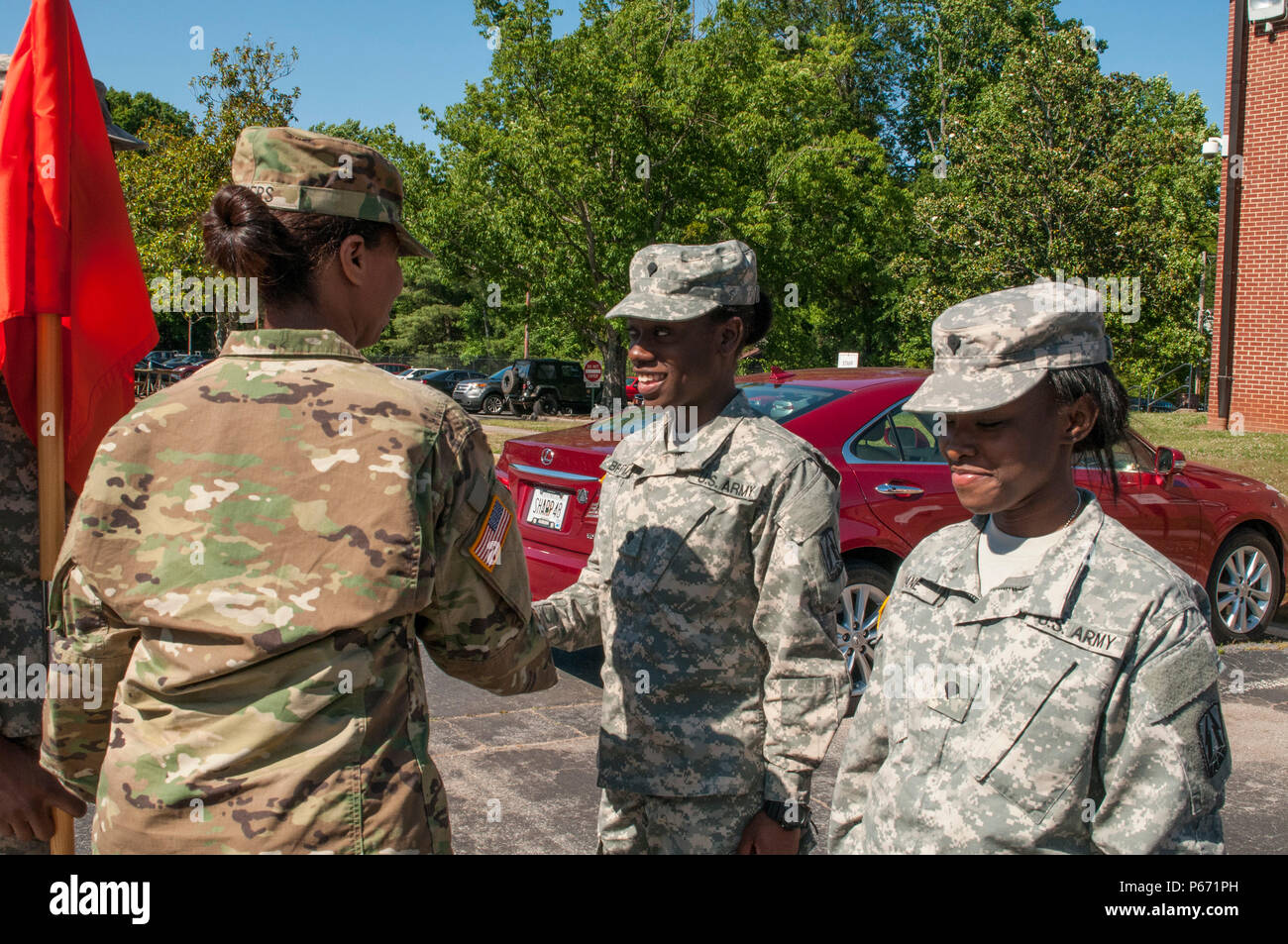 The Headquarters and Headquarters Company commander of the 335th Signal ...