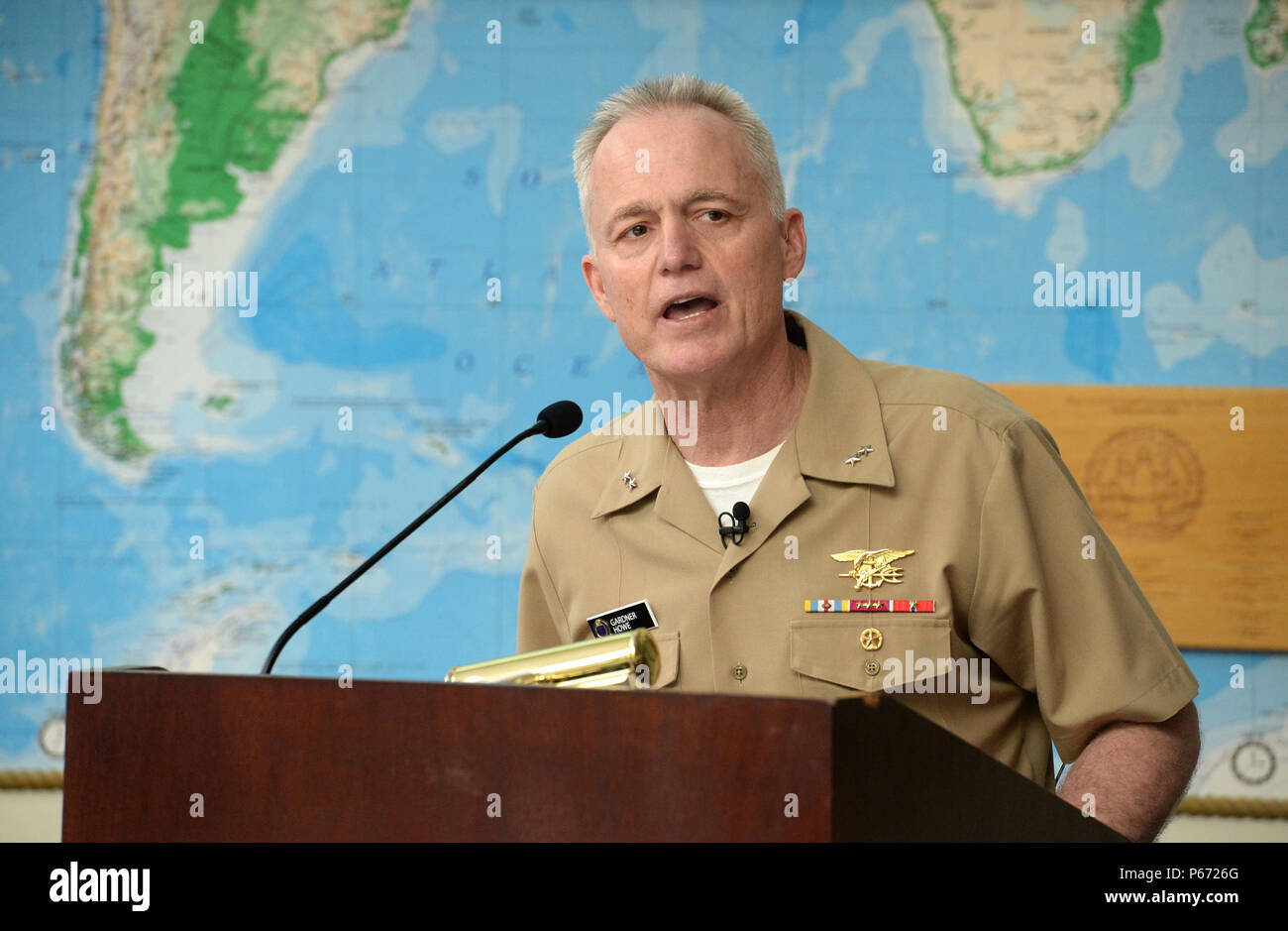 160510-N-PX557-044 NEWPORT, R.I. (May 10, 2016) Rear Adm. P. Gardner ...