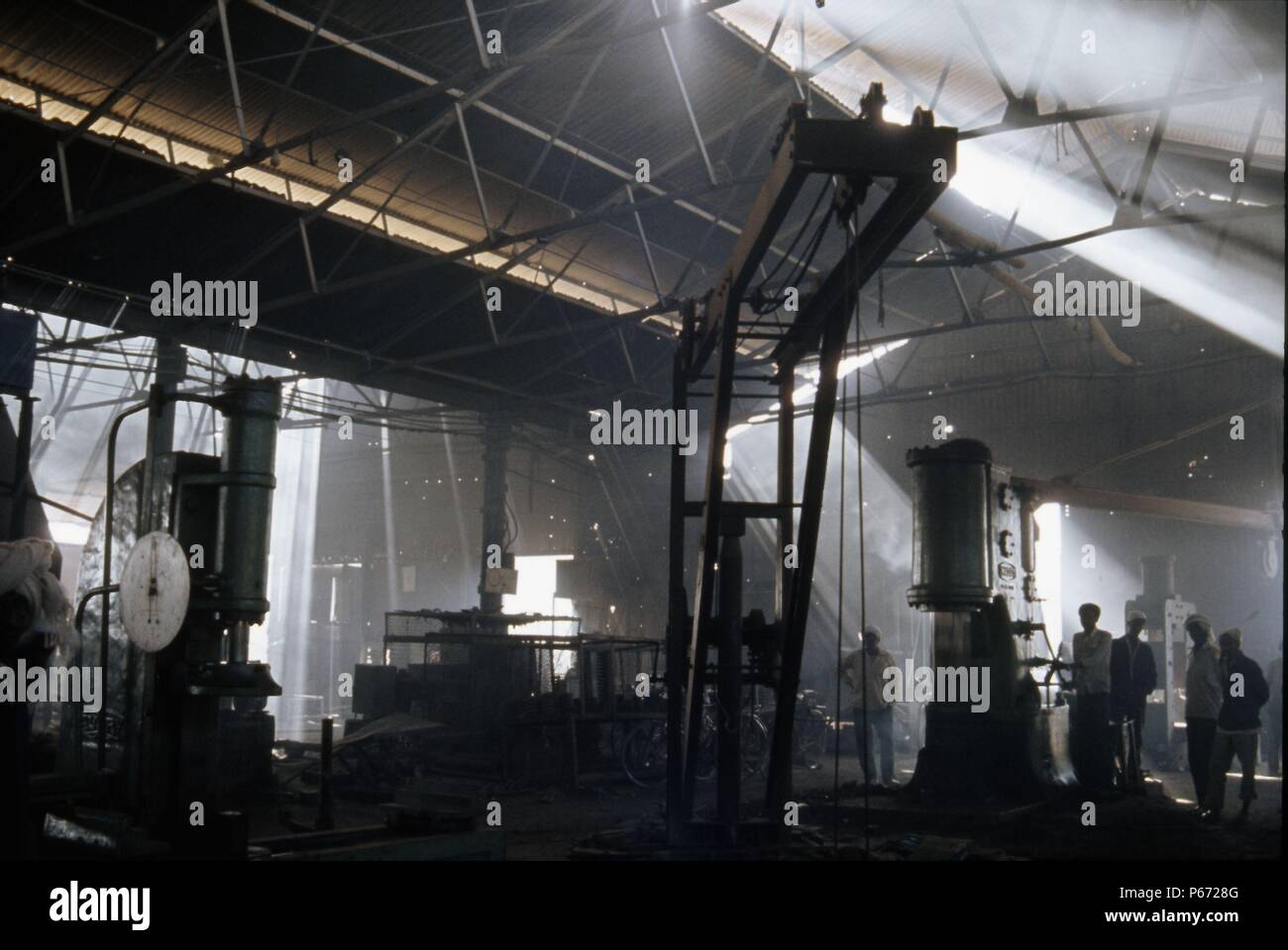 A scene in the Atbara Railway Works of Sudan Railways on Thursday 30th ...