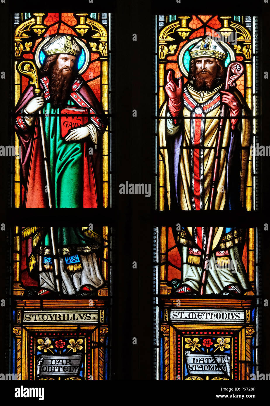 Saints cyril and methodius catholic church hi-res stock photography and ...