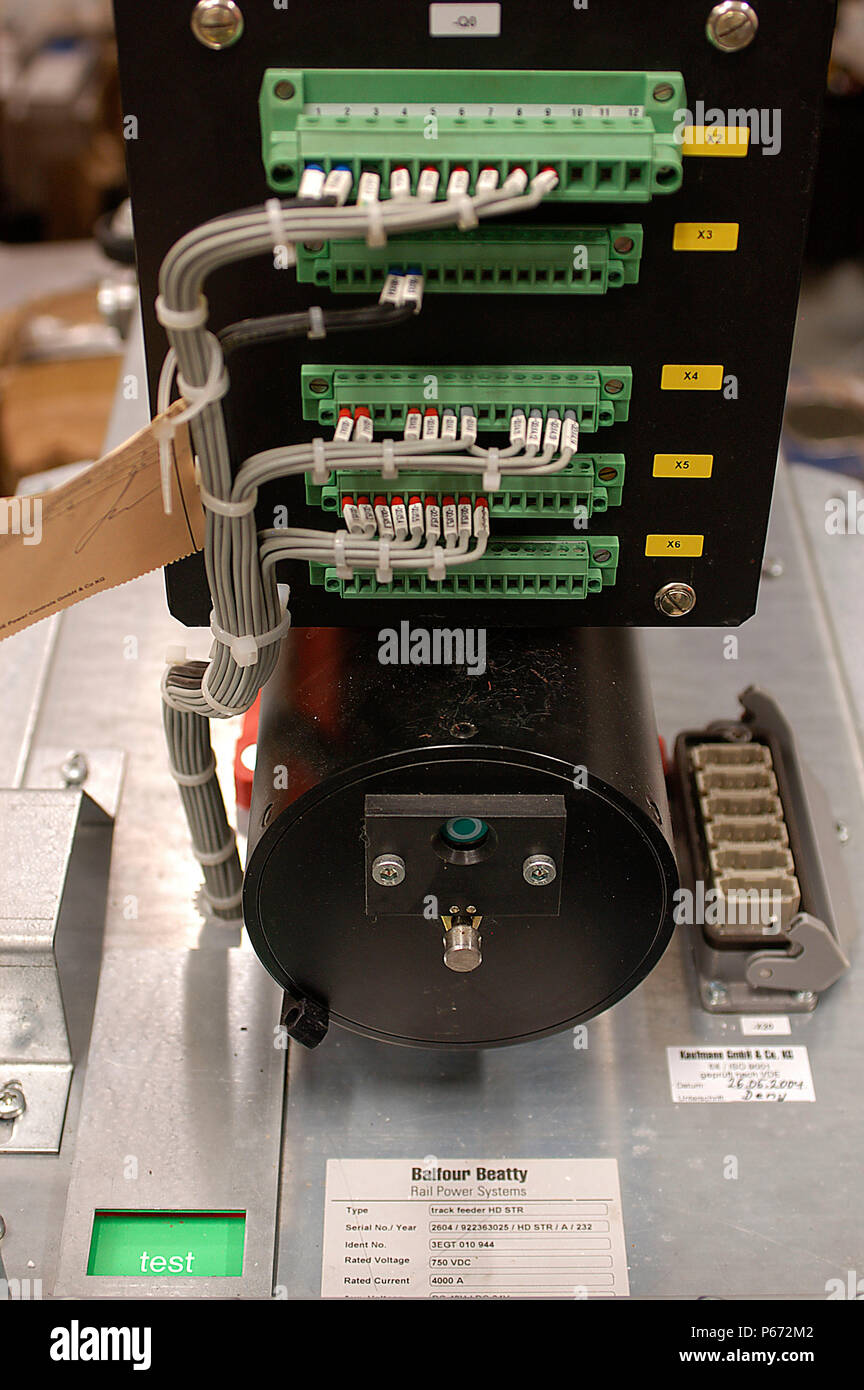 A view of a piece of test equipment as used in the Durnsford Road ...