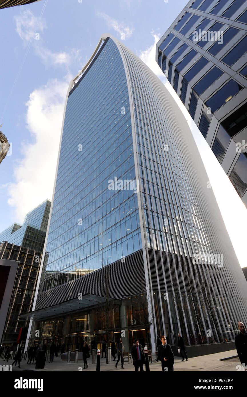 20 Fenchurch Street otherwise known as the Walkie Talkie building ...