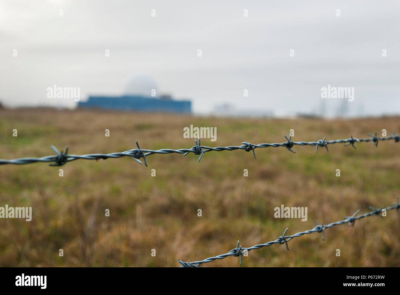 Sizewell B nuclear power station Near Leiston Suffolk UK Stock Photo ...