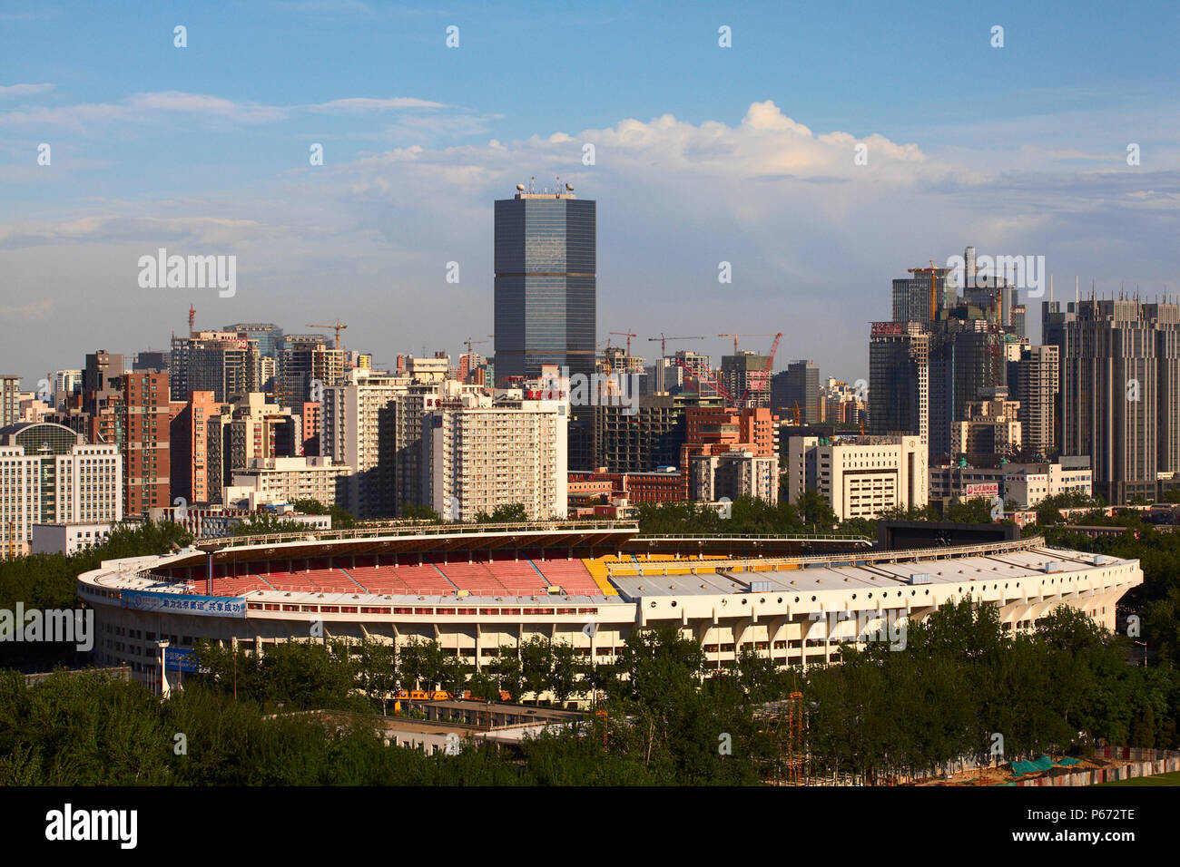 Workers stadium. Beijing China Stock Photo - Alamy
