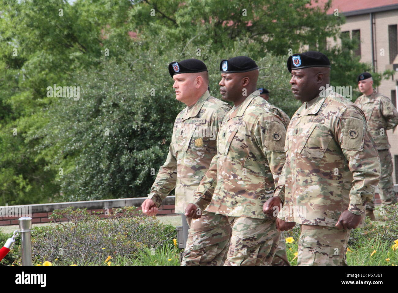 (From left to right) Command Sgt. Maj. Bruce L. Paulson, outgoing ...
