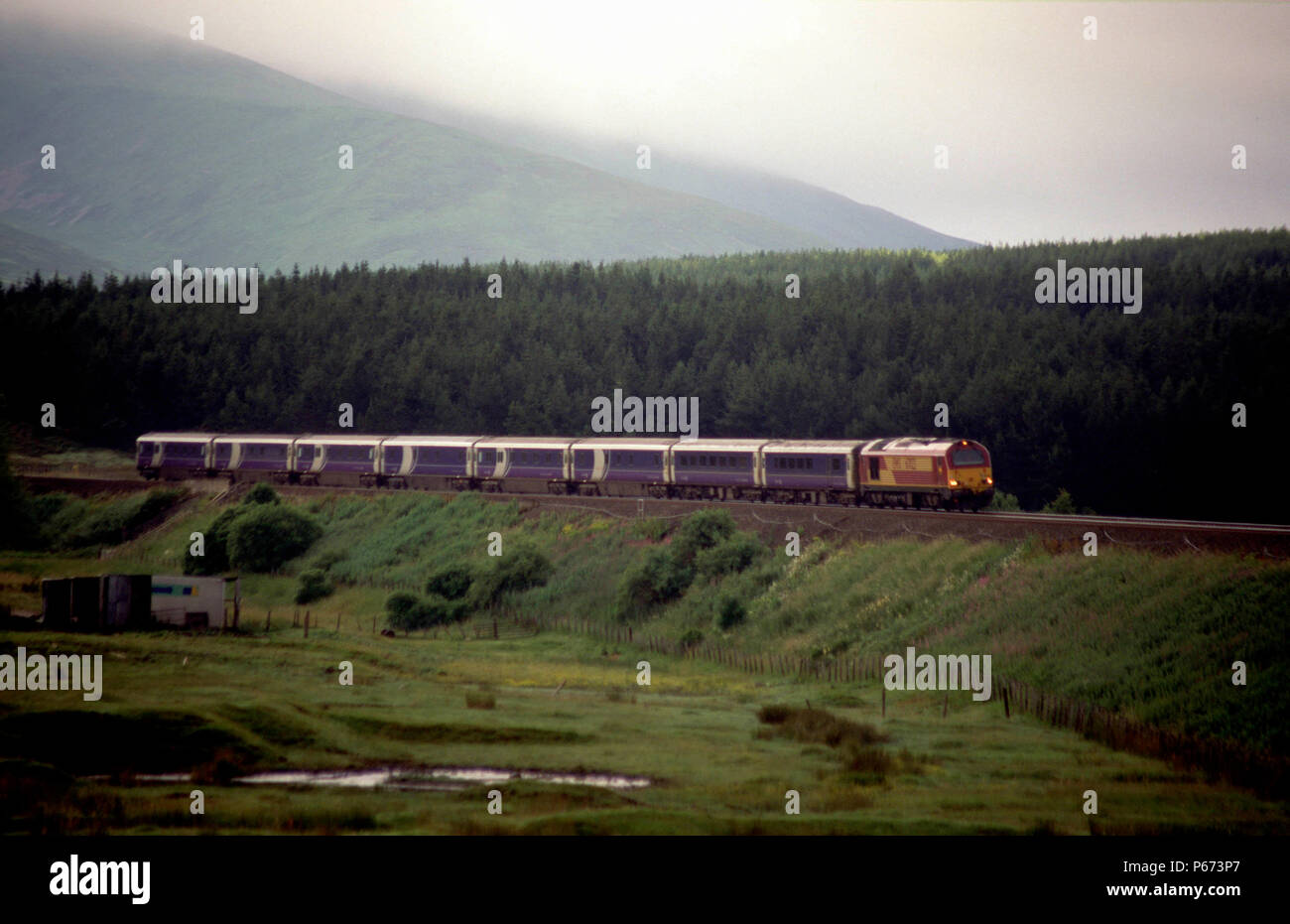 Scotrail train scotland front hi-res stock photography and images - Alamy