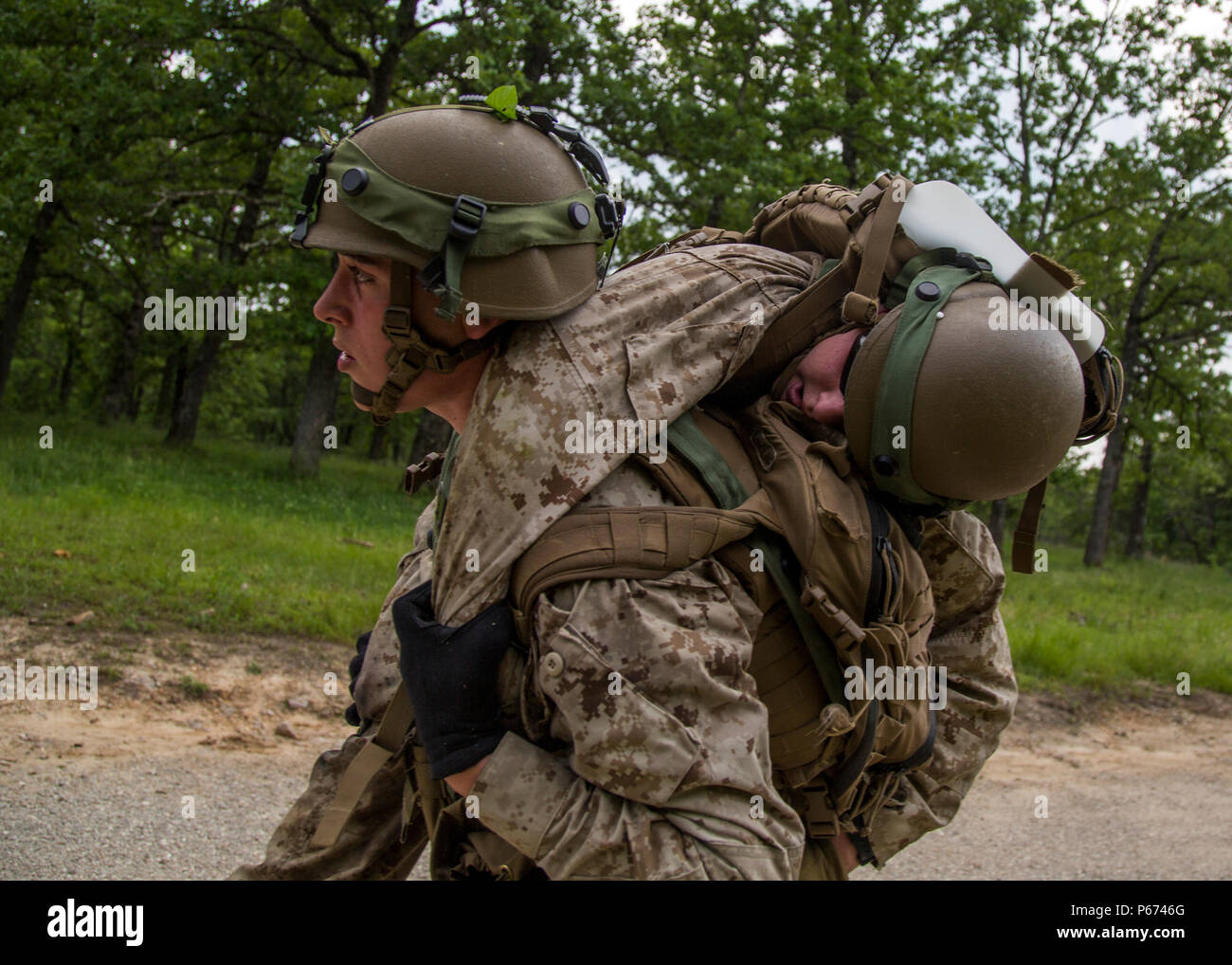 Police military carries safety hi-res stock photography and images - Alamy