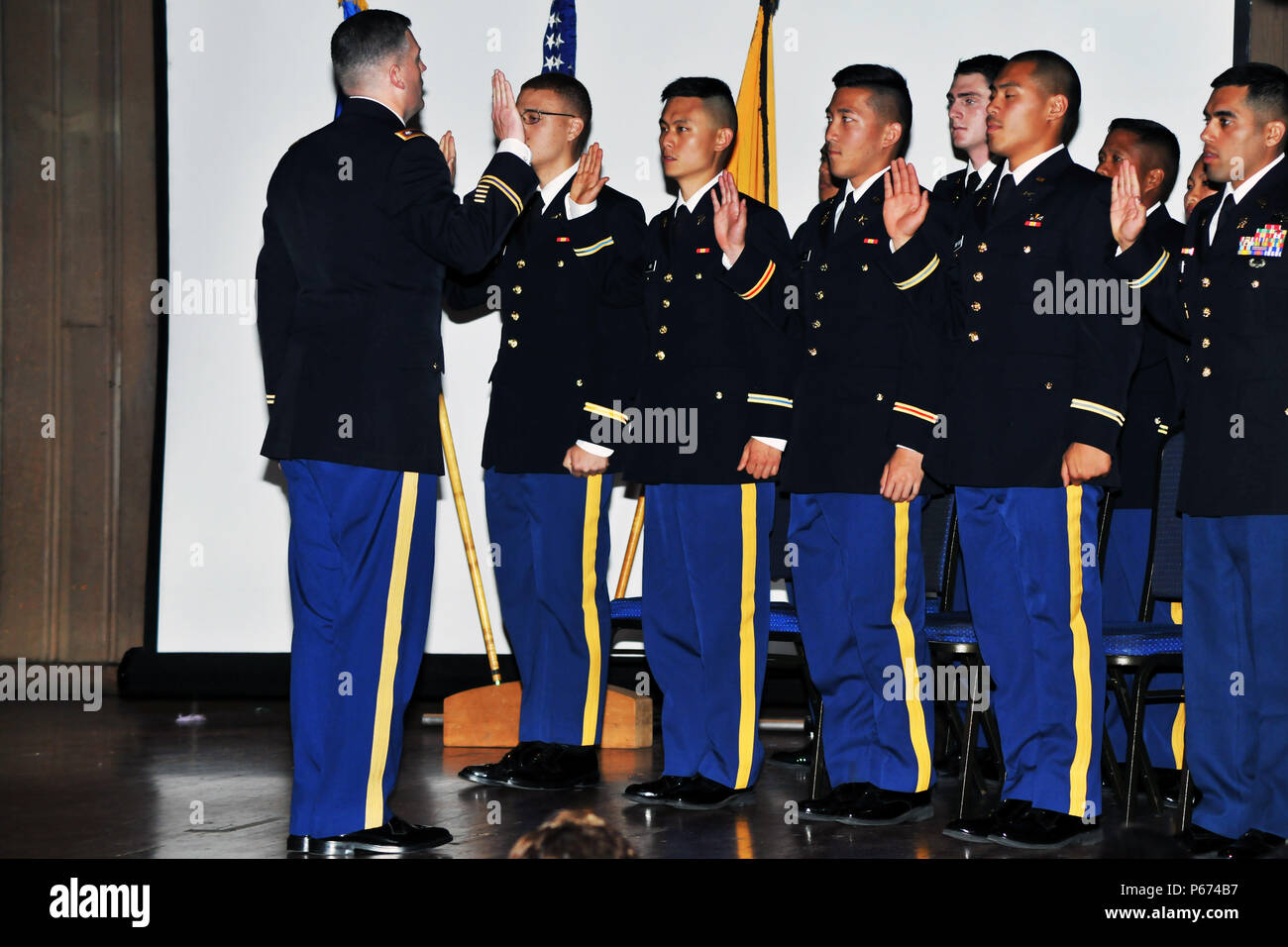 Lt. Col. Stephen Suhr, the professor of military science at the ...