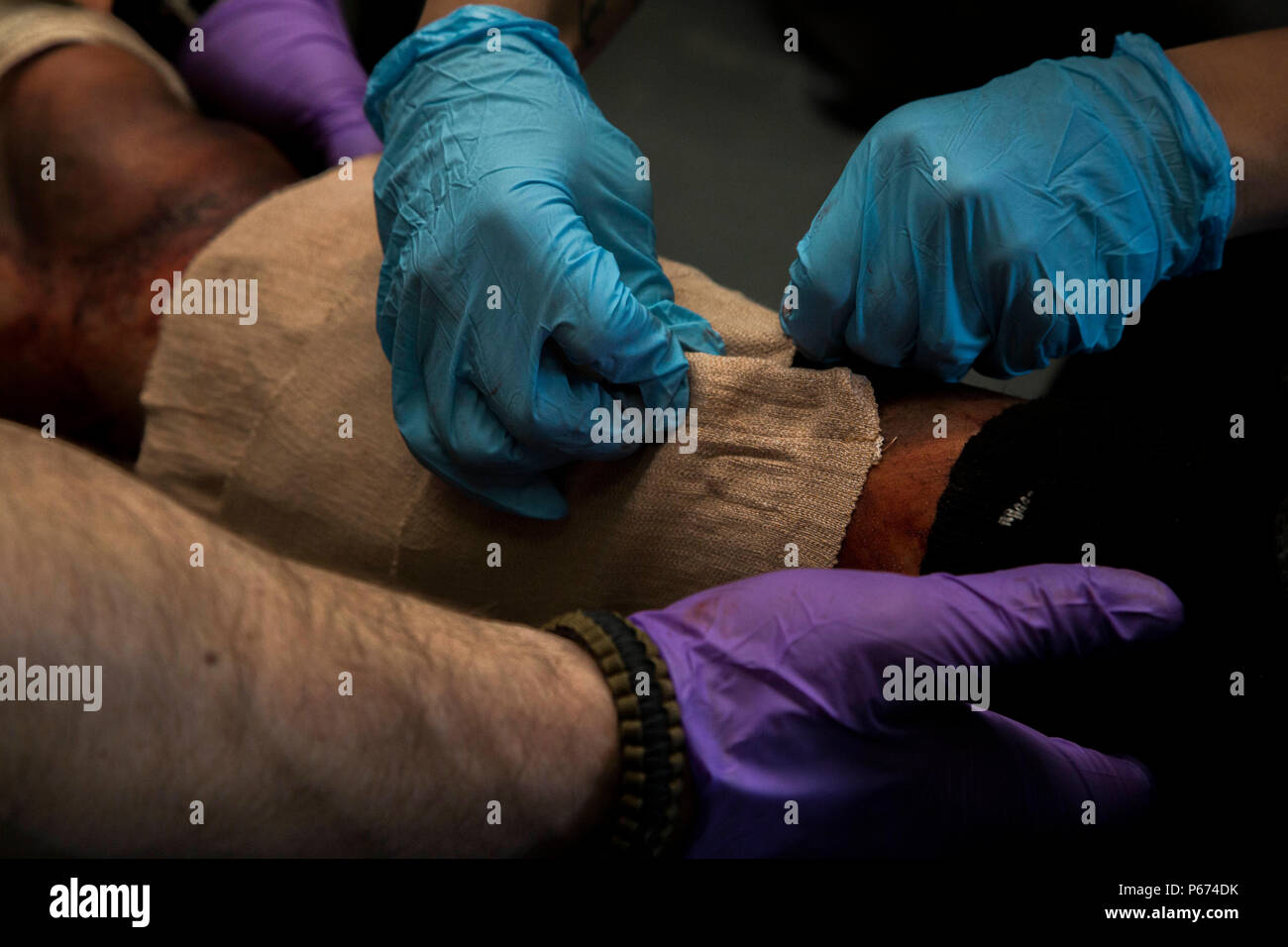 U.S. Marines and U.S. Sailors with the 22nd Marine Expeditionary Unit ...