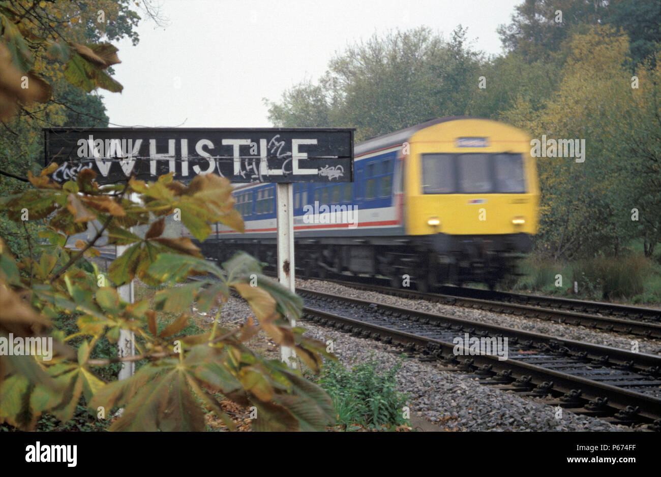 Lineside sign hi-res stock photography and images - Alamy