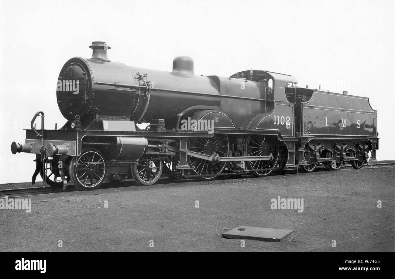 Fowler steam locomotive Black and White Stock Photos & Images - Alamy