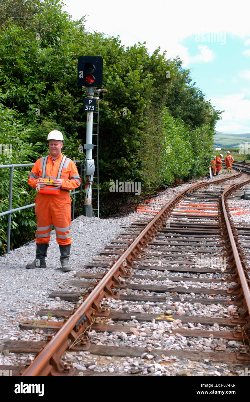 Railway worksite hi-res stock photography and images - Alamy