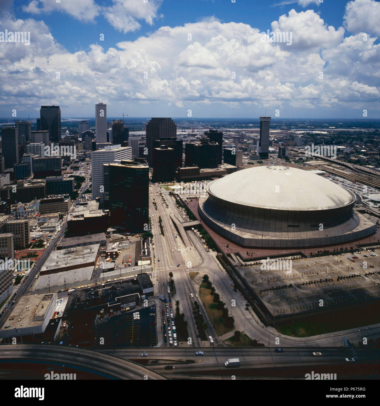 New orleans superdome stadium hi-res stock photography and images - Alamy
