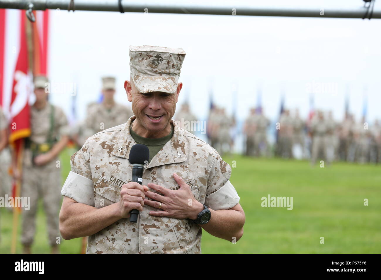 Col. Michael L. Carter assumed command of the Chemical Biological ...