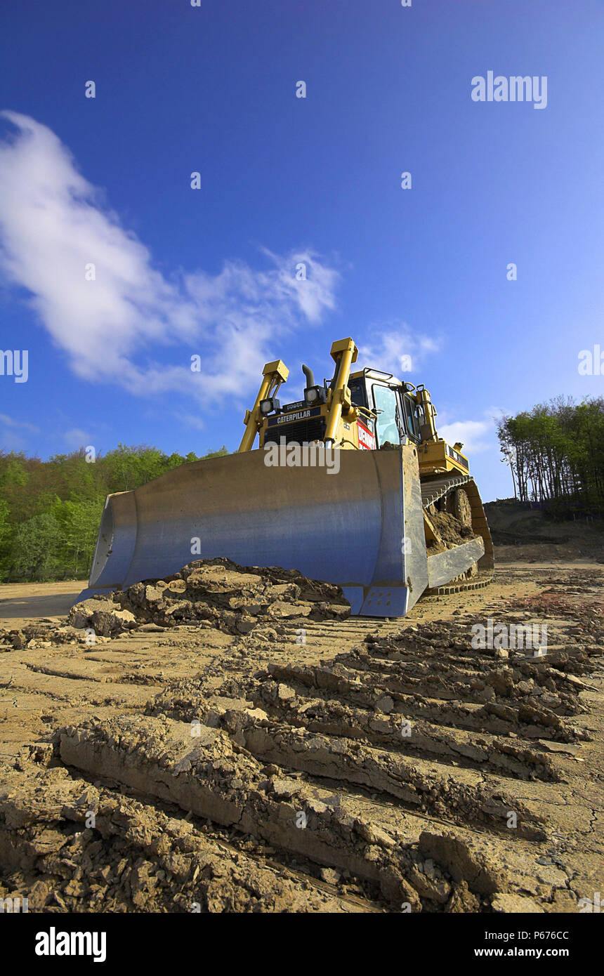 Construction machinery at work Stock Photo - Alamy
