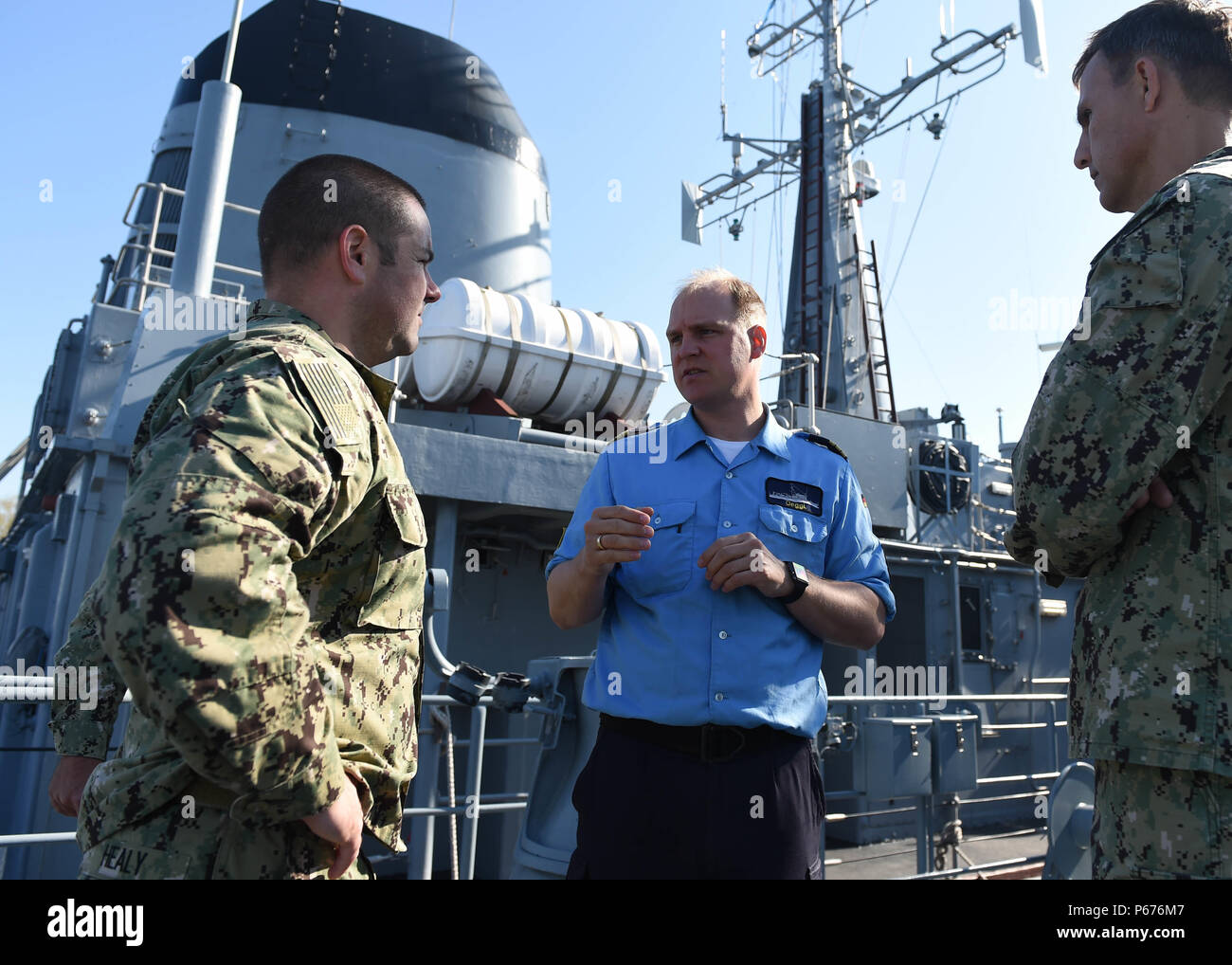 160519-N-JY474-507 KLAIPEDA, Lithuania (May 19, 2016) Lt. Cmdr. Stephan ...