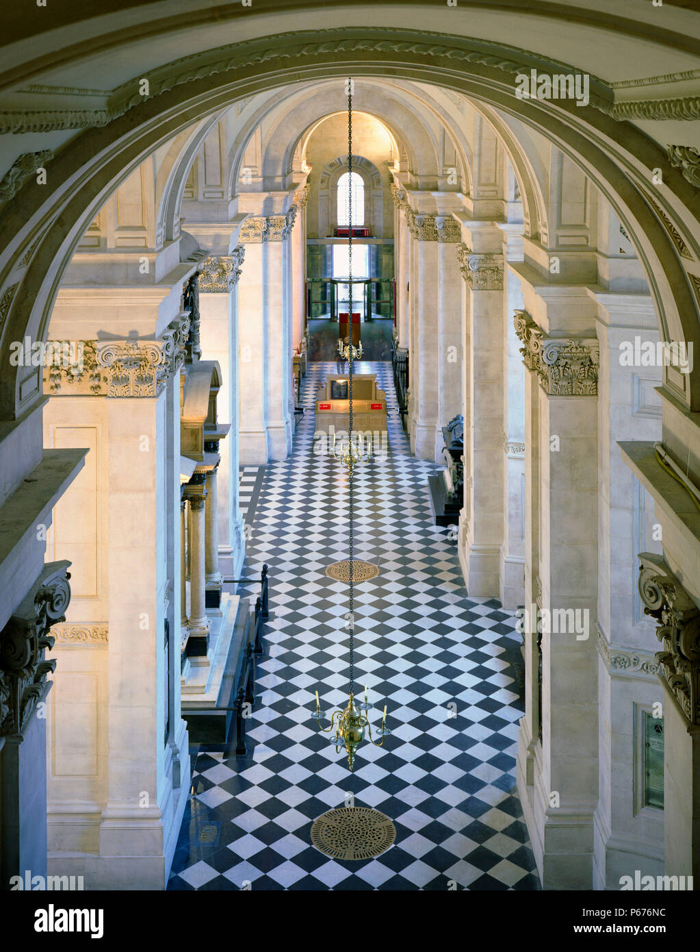St Paul's Cathedral, London, UK. The £40m cleaning program celebrated ...