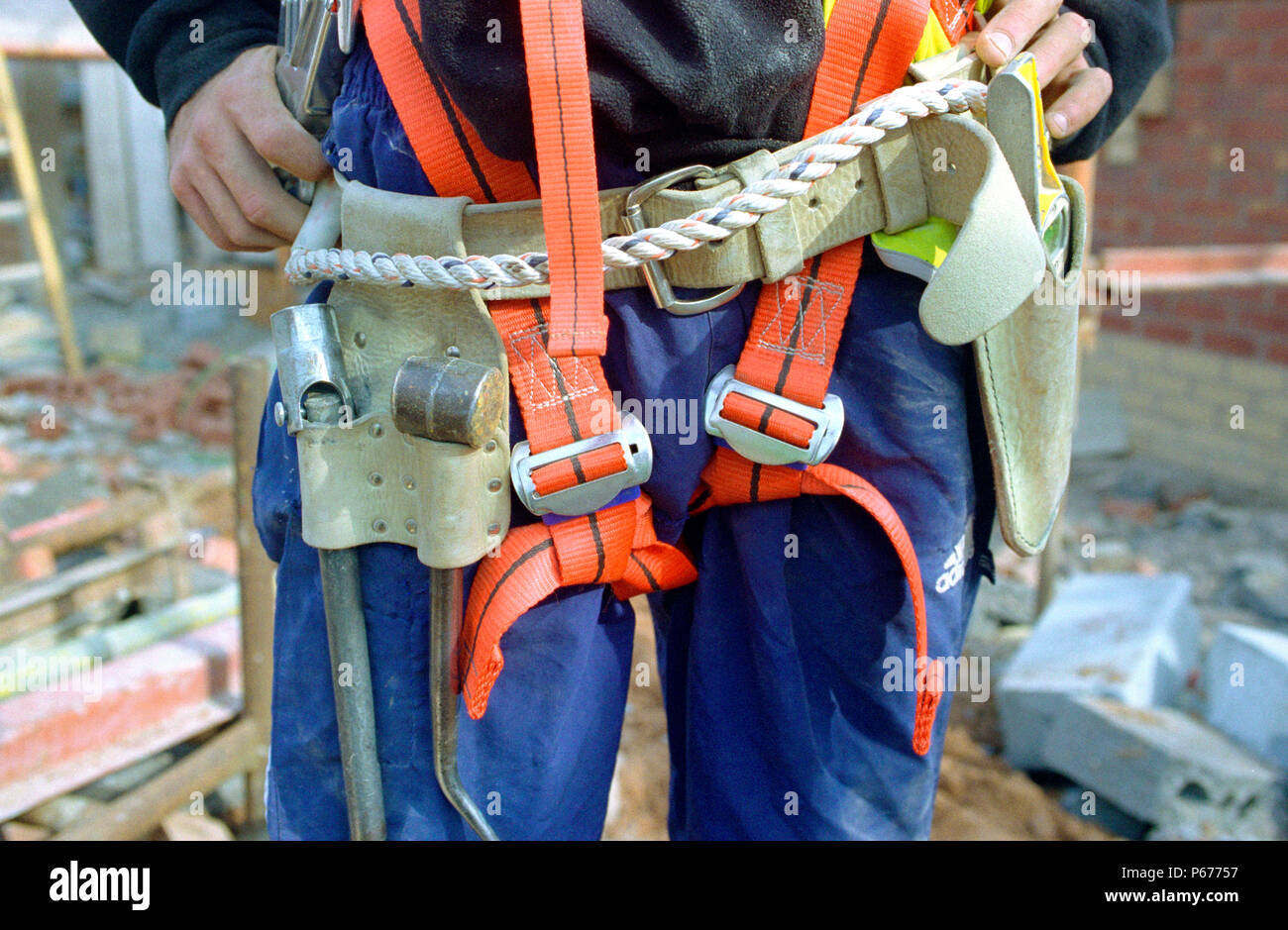 Safety harness construction detail hi-res stock photography and images ...