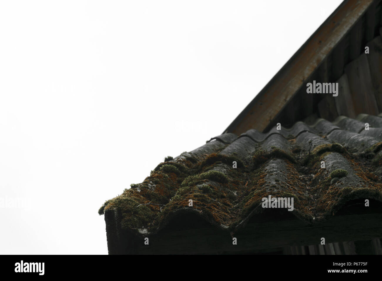 Wavy shingles hi-res stock photography and images - Alamy