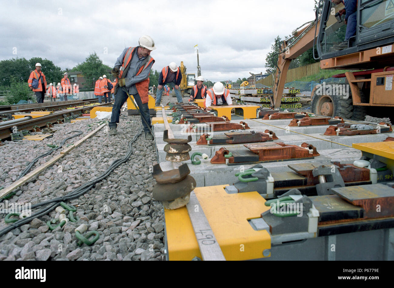 Railtrack worker hi-res stock photography and images - Alamy
