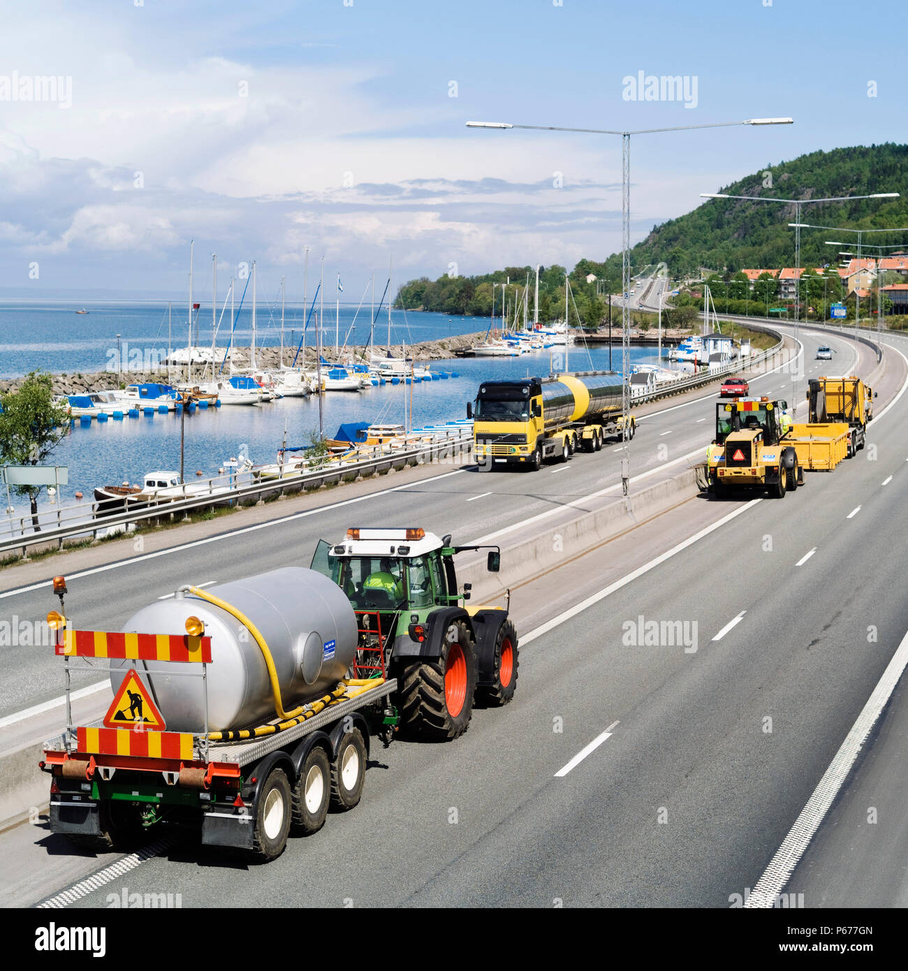 Highway e4 hi-res stock photography and images - Alamy