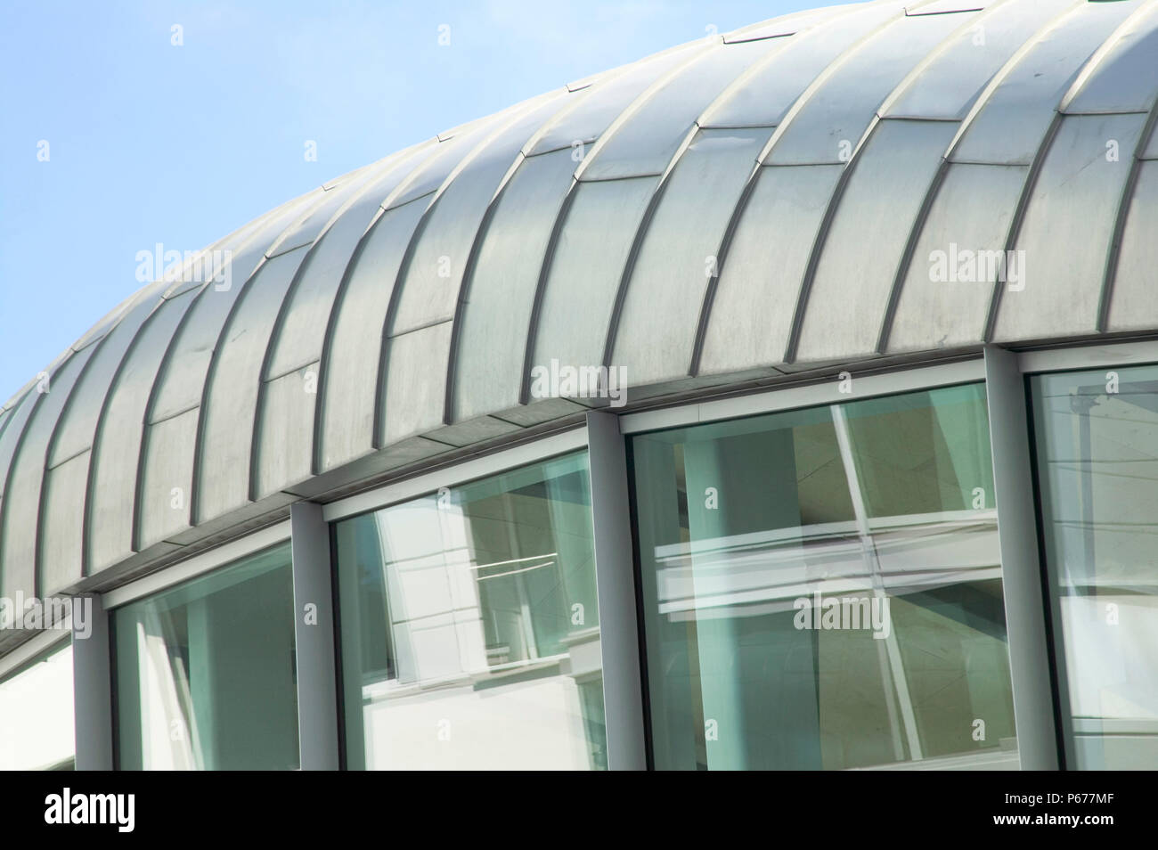 Unusual building in the middle of a mixed use complex near Borough ...