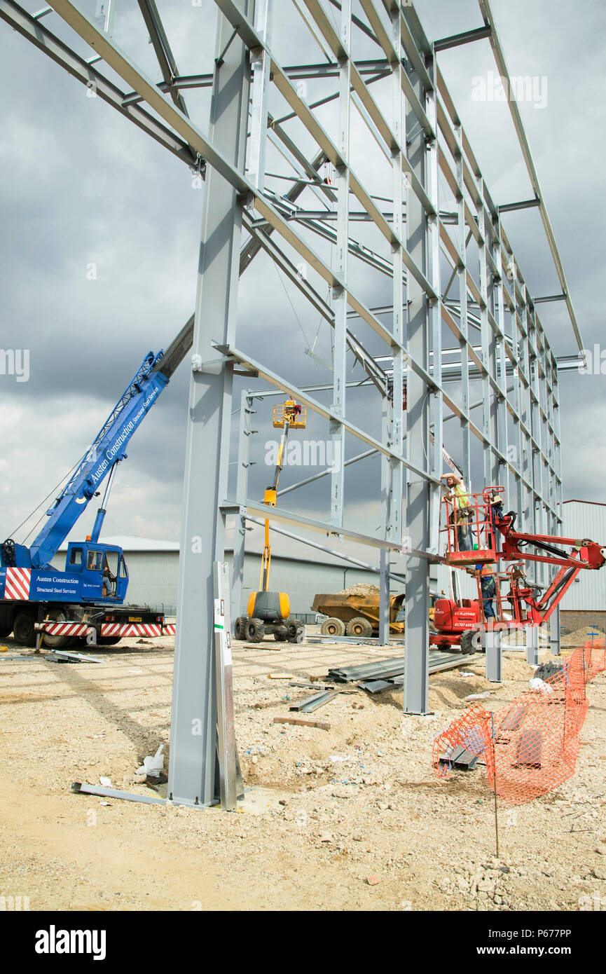 RSJ used in construction, Basildon, Essex, UK Stock Photo - Alamy