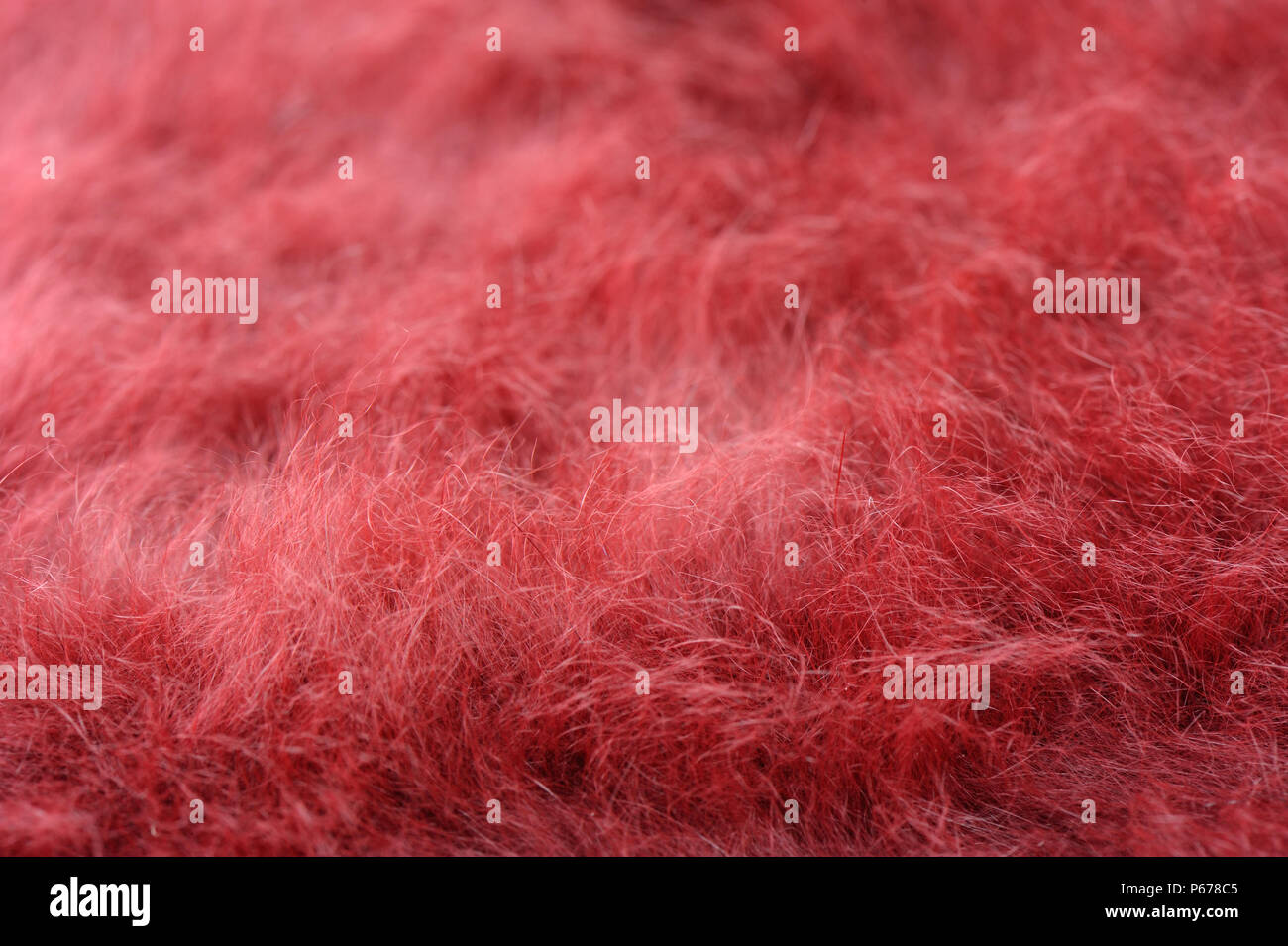 abstract red fur texture as a background, graphic resource Stock Photo ...