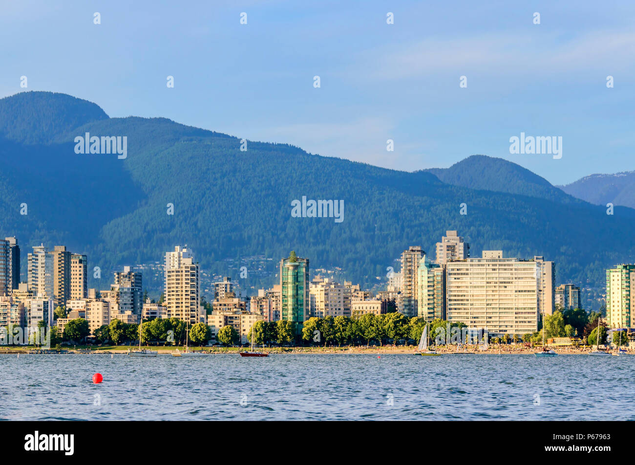 Modern seaside town hi-res stock photography and images - Alamy