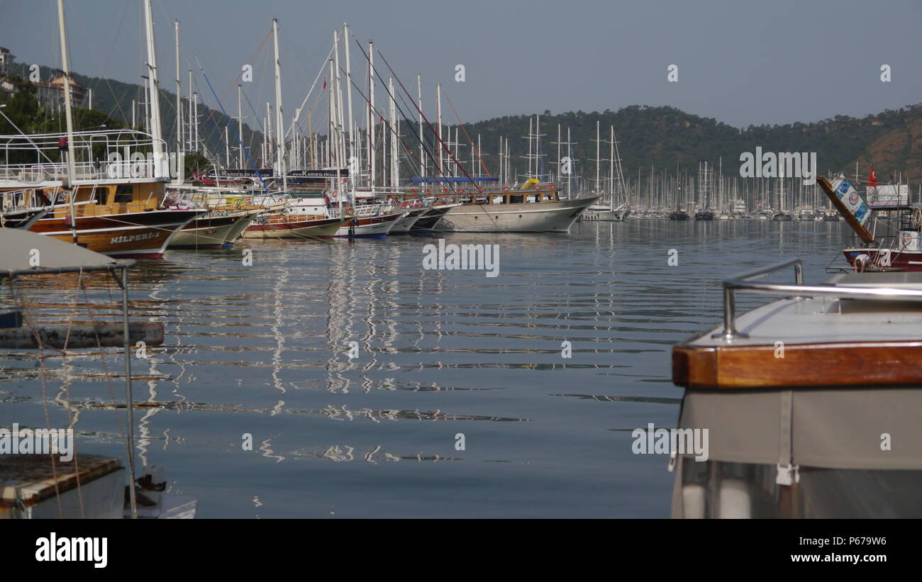 Fethiye Harbour, Turkey Stock Photo - Alamy
