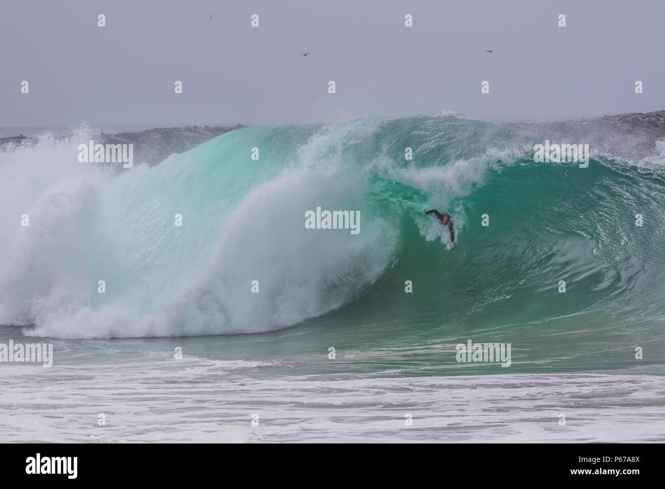 The wedge surf hi-res stock photography and images - Alamy