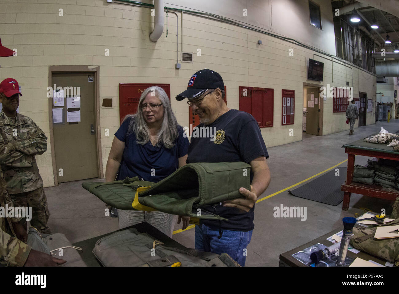 Derek Sharp, a veteran Paratrooper of the 82nd Airborne Division, talks ...