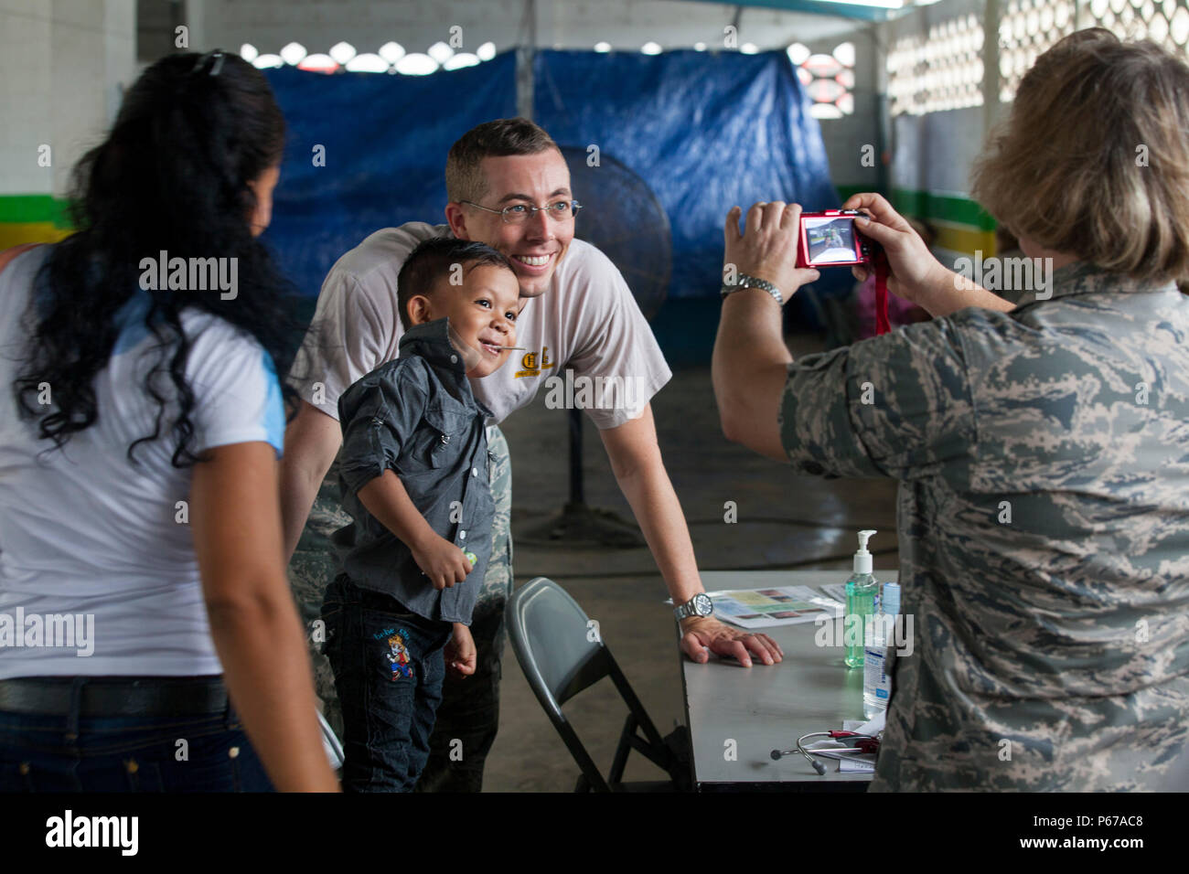 U.S Air Force Col. Stephanie Schaefer and Maj. Shannon Buck of the 59 ...