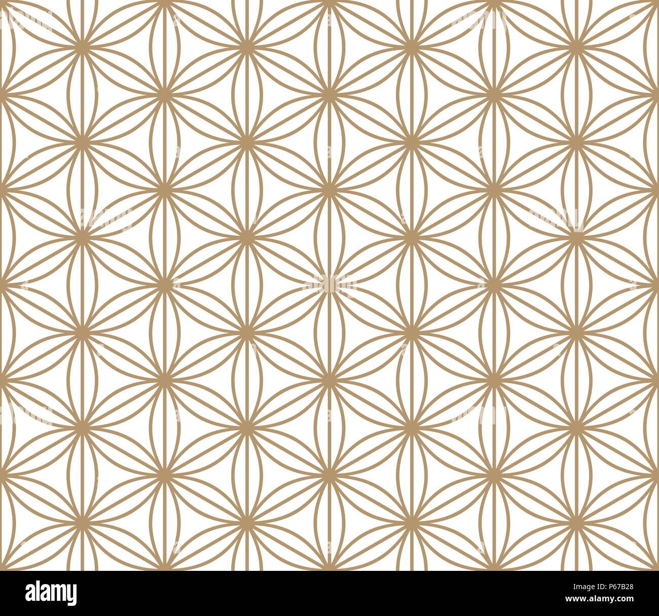 Seamless Kumiko pattern in color lines of medium thickness Stock Vector ...