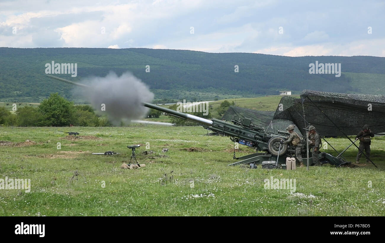 U.S. Marines with Combined Arms Company, Black Sea Rotational Force ...
