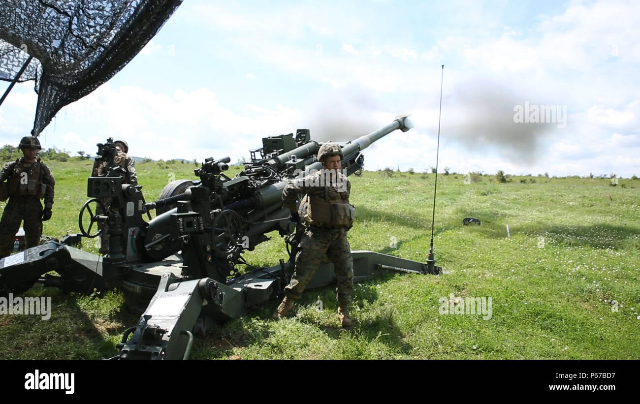 U.S. Marines with Combined Arms Company, Black Sea Rotational Force ...