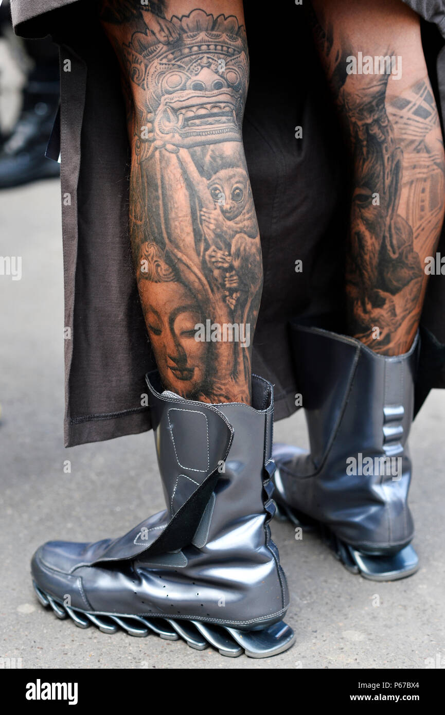 StreetStyle at Rick Owens - Paris Fashion Week - Palais de Tokyo ...