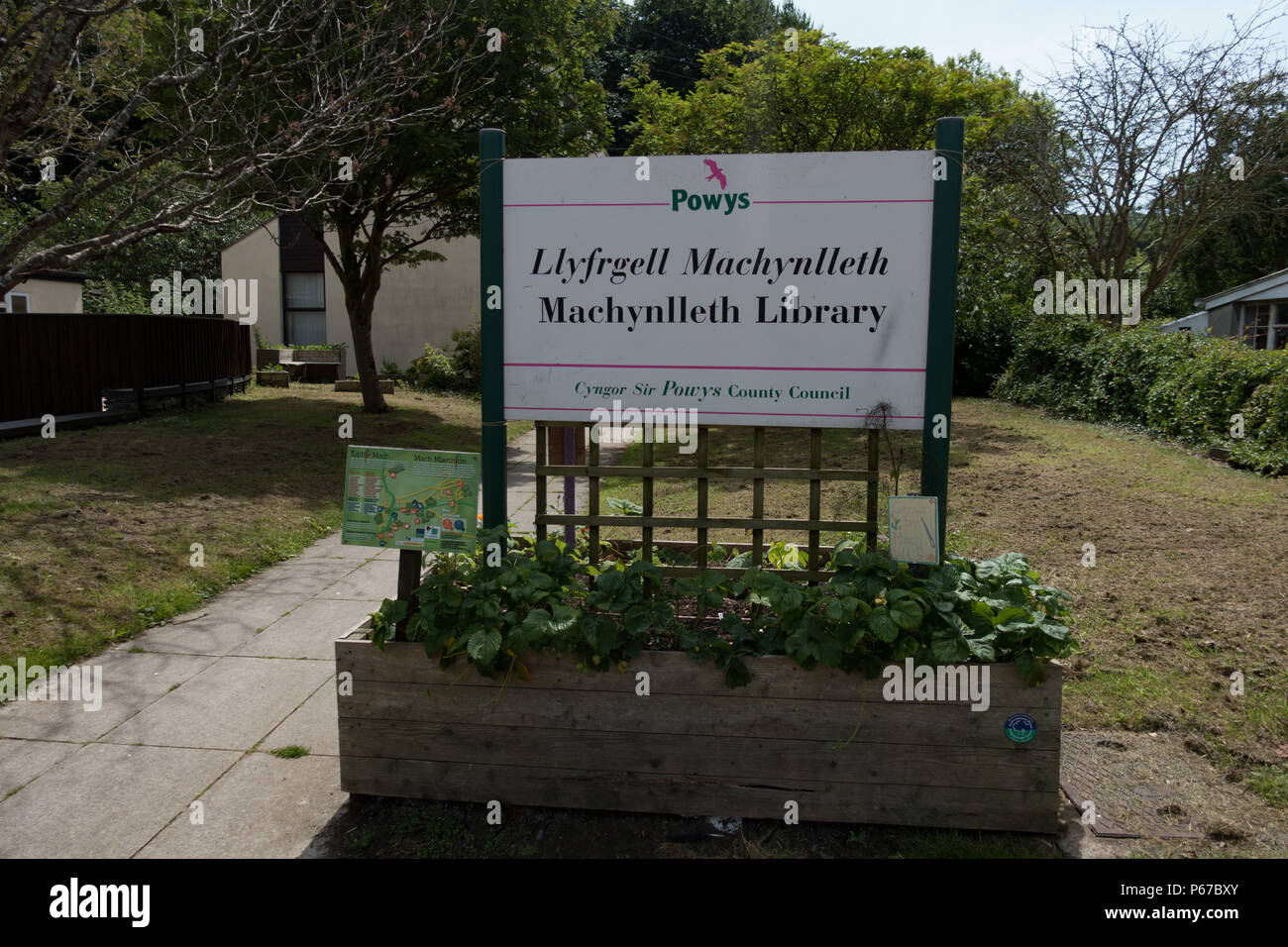 Machynlleth. Powys. Wales Stock Photo - Alamy
