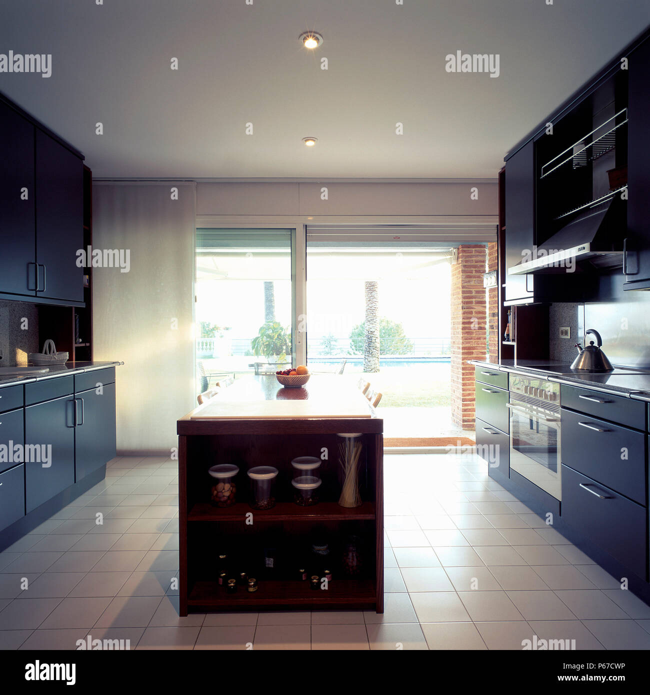 View of an opulent kitchen Stock Photo - Alamy