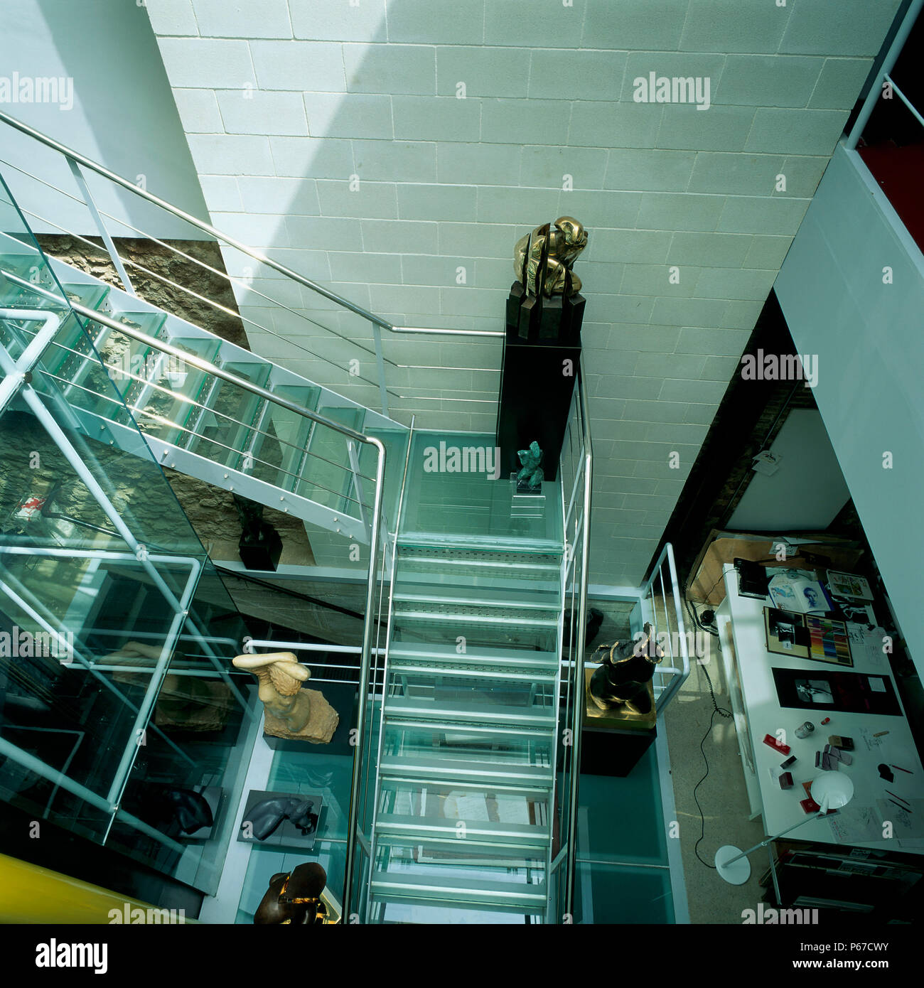 View of an opulent staircase in a shop Stock Photo - Alamy