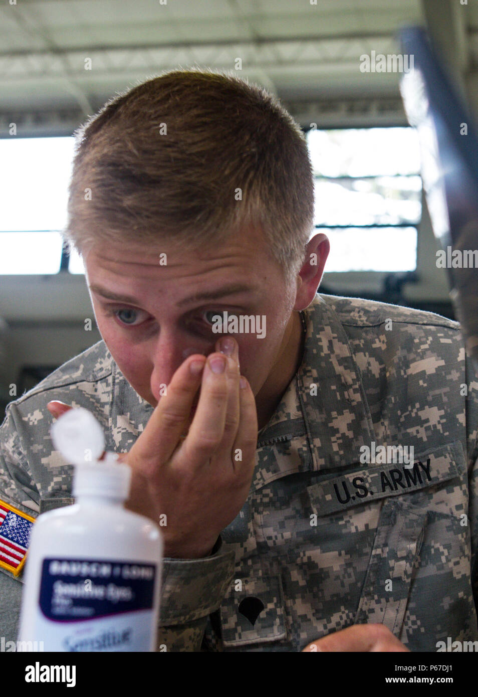 Spc. Aaron Brown, a U.S. Army Reserve motor transport operator from ...