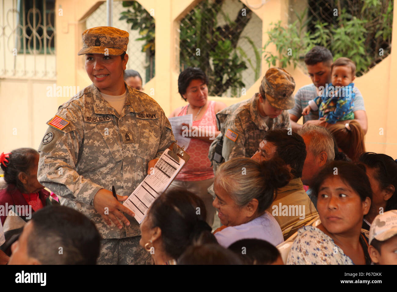 U.S. Army Sgt. 1st Class Aleyda Robleto, 20th Medical Brigade ...