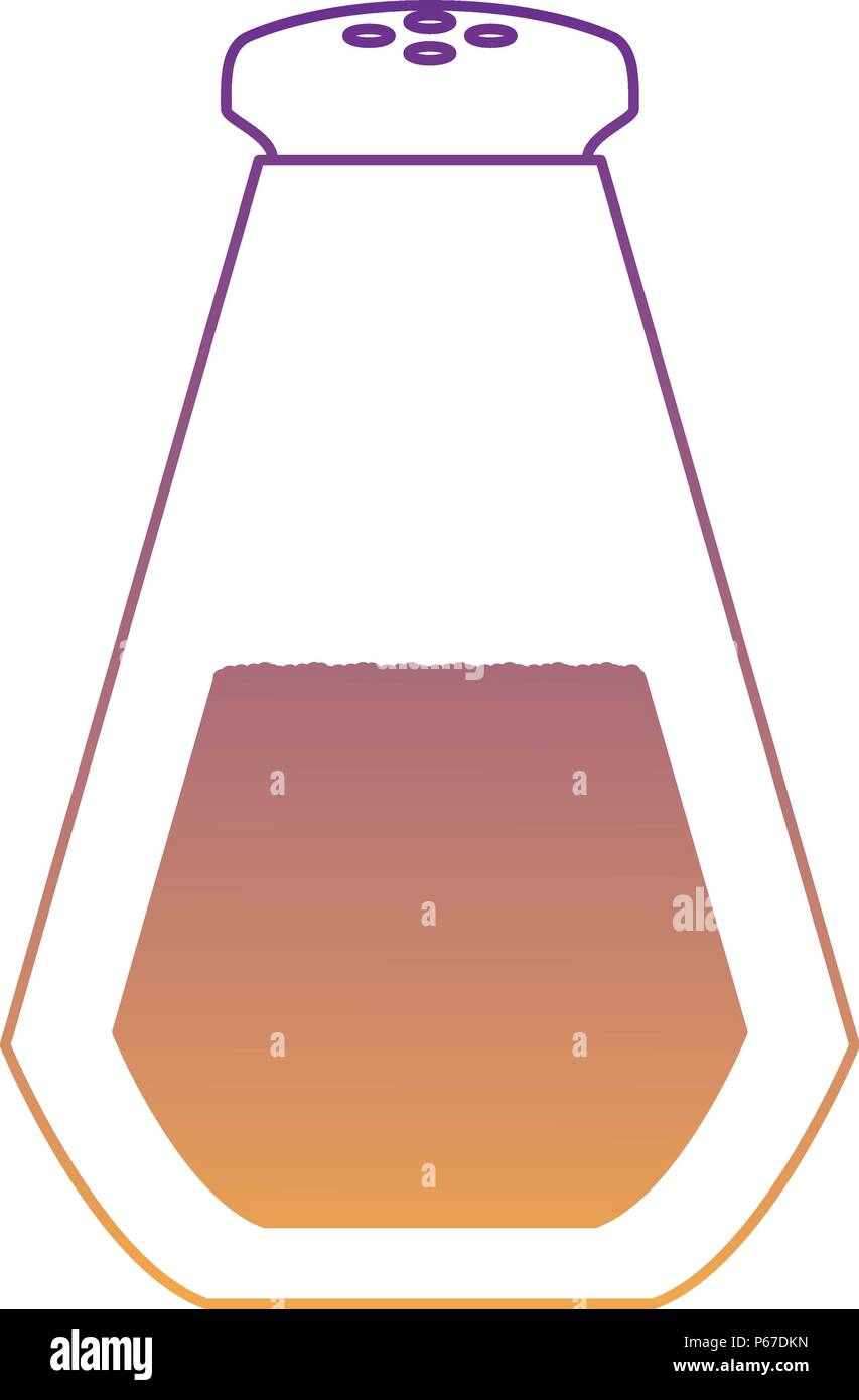 salt bottle icon over white background, vector illustration Stock ...