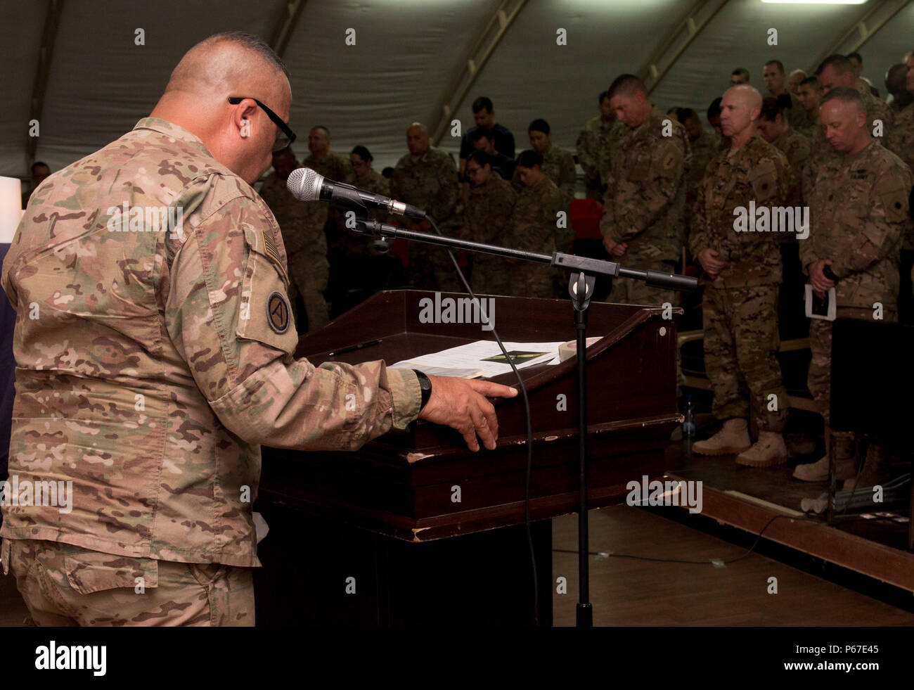 California Army National Guard Lt. Col. Marvin Santos, the 40th Combat ...