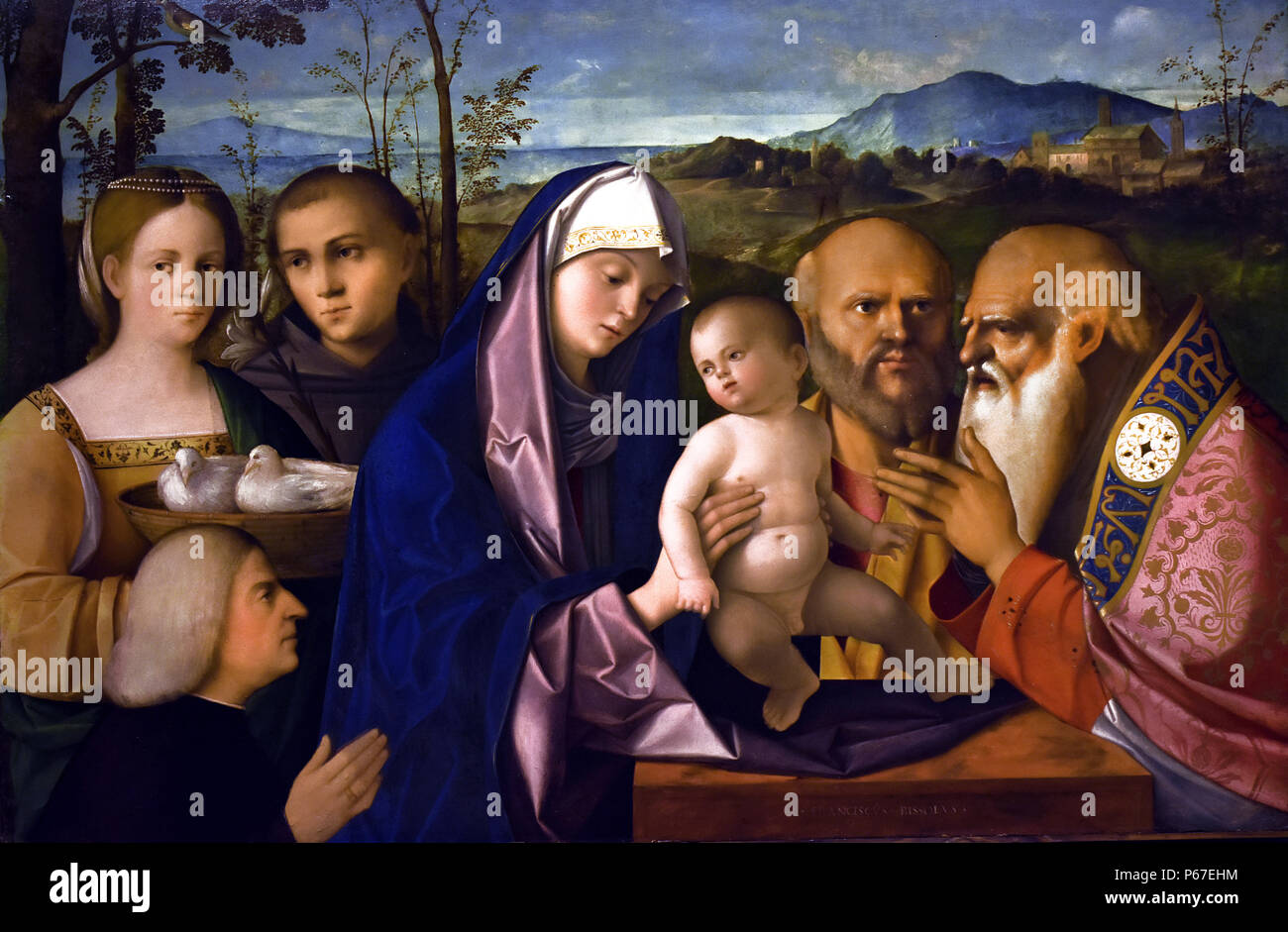 Simeon With The Holy Family
