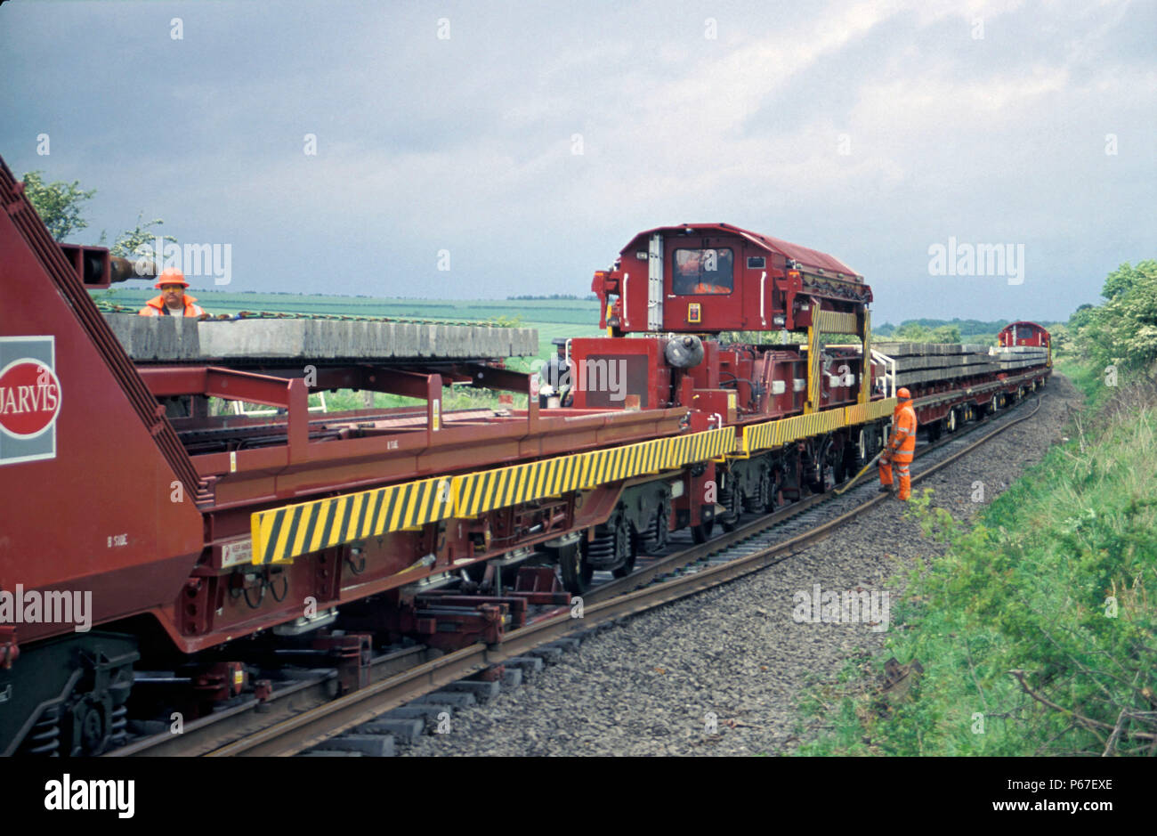 Laying track, railroad hi-res stock photography and images - Alamy