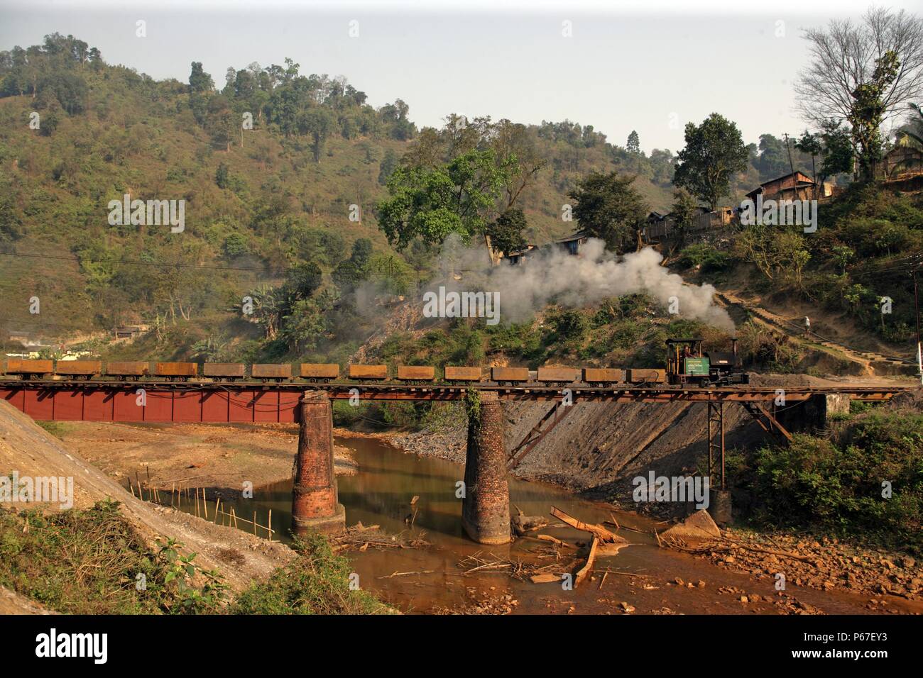 India assam train hi-res stock photography and images - Alamy