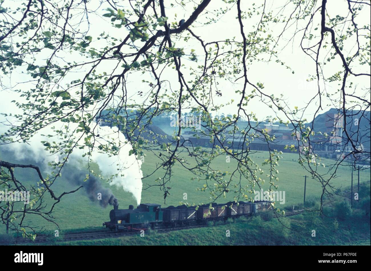 Bedlay Colliery in Glenboig operated this modern looking 0-6-0T built ...